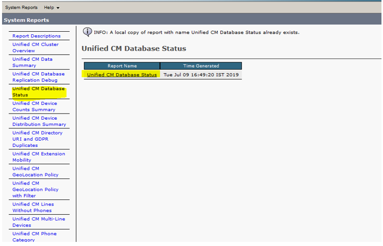How to Check DB Replication status in CUCM? – Network Solutions
